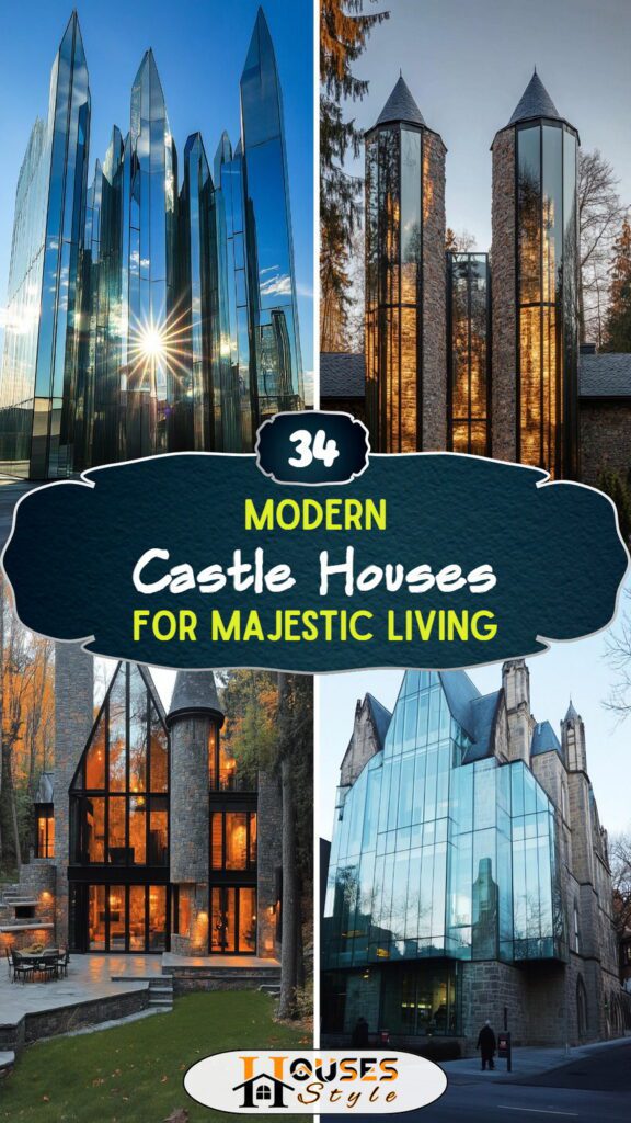 34 Modern Castle Houses for Majestic Living - Houses Style
