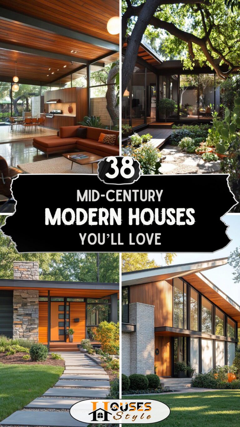 38 Mid-Century Modern Houses You'll Love - Houses Style
