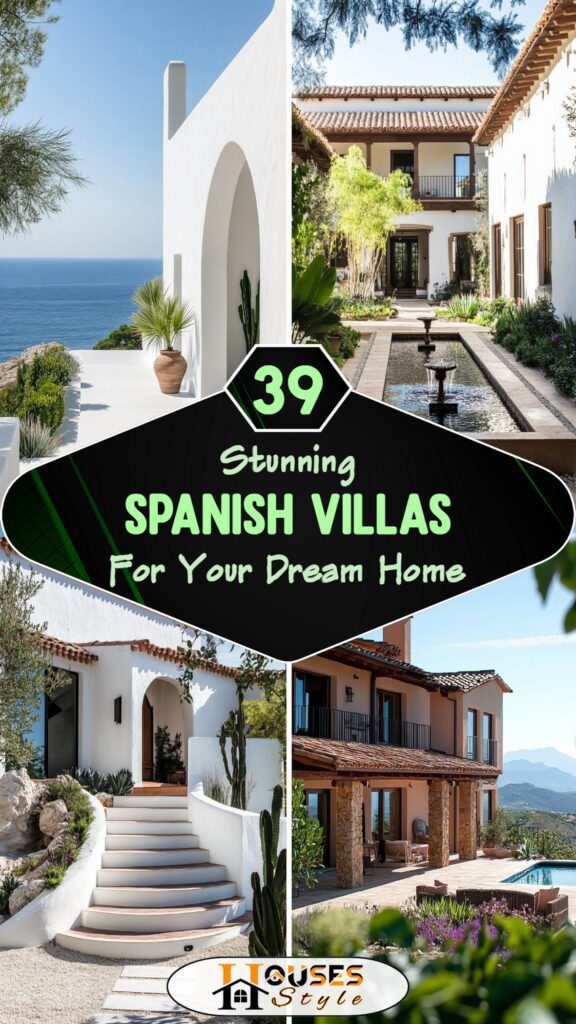 39 Stunning Spanish Villas for Your Dream Home - Houses Style