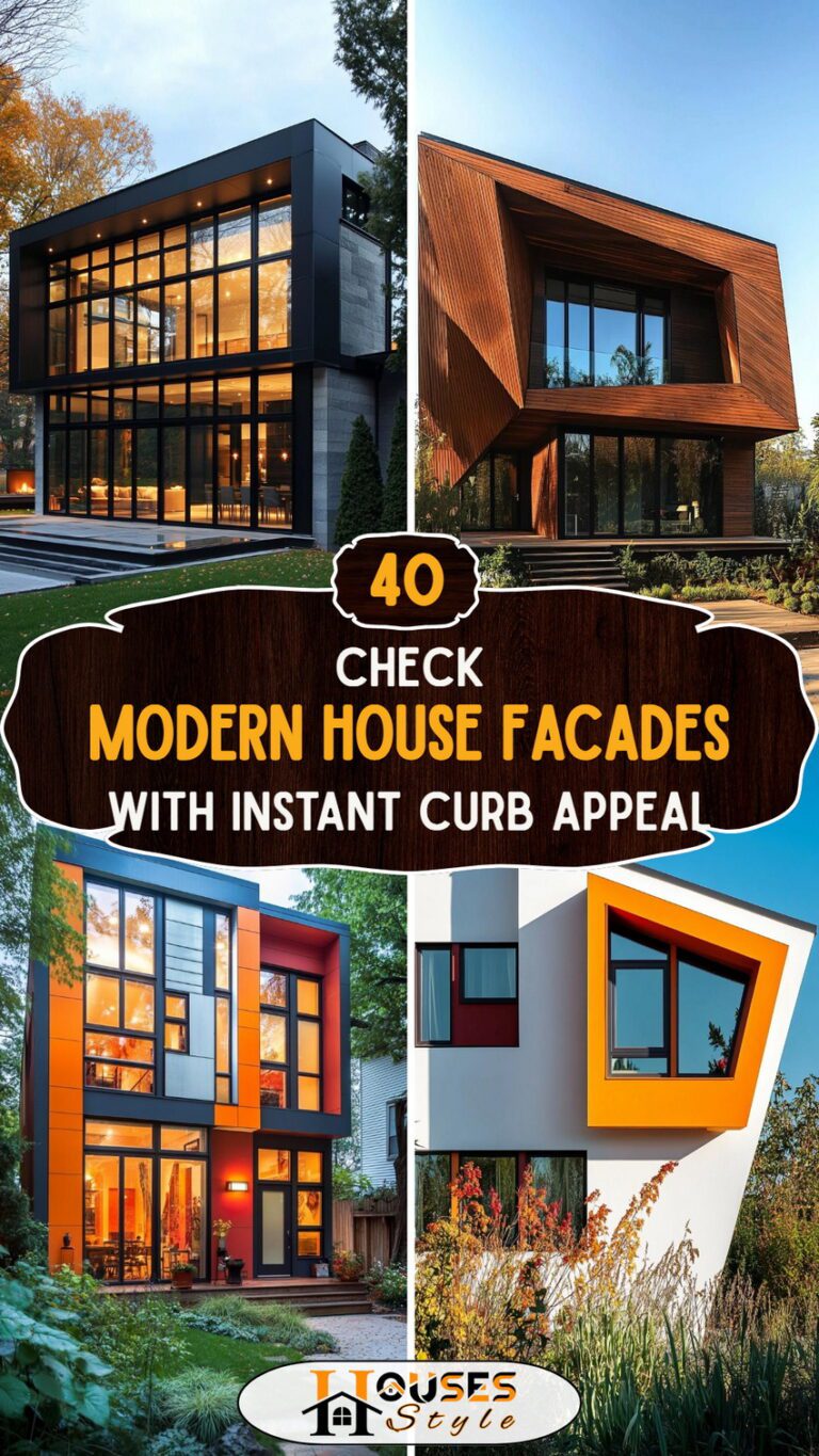 40 Modern House Facades With Instant Curb Appeal - Houses Style