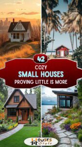 42 Cozy Small Houses Proving Little Is More - Houses Style