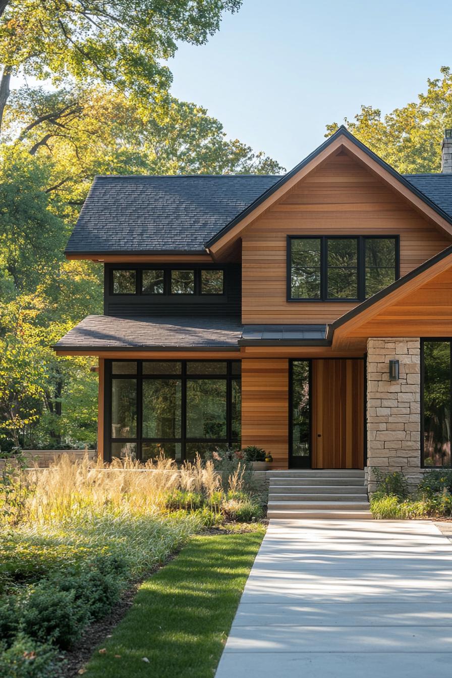 40 Modern Houses with Cedar Shiplap Exterior for Stunning Curb Appeal ...