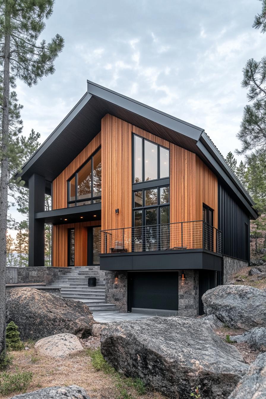 40 Stunning Modern Timber Frame Homes You'll Love - Houses Style